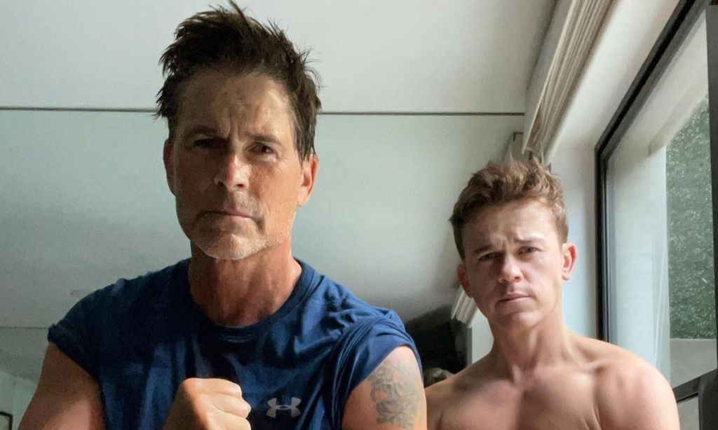Rob Lowes Famous Son Will Leave You Doing A Double Take In New At Home Selfie Hello
