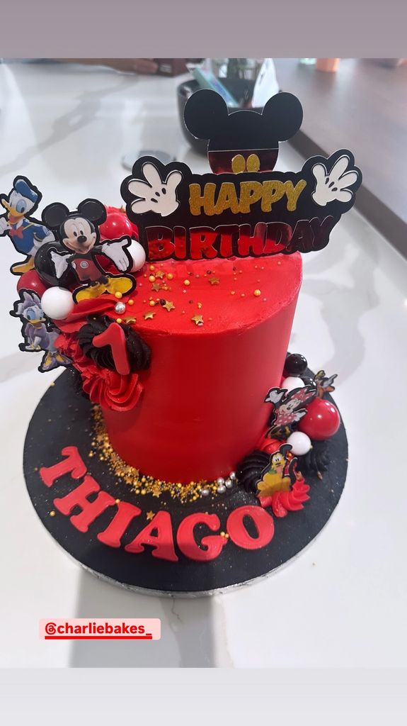 Gemma Atkinson's son Thiago's Disney first birthday cake is out of this ...
