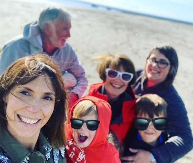 Alex Jones shares rare picture of sons as she enjoys 'lovely' family ...