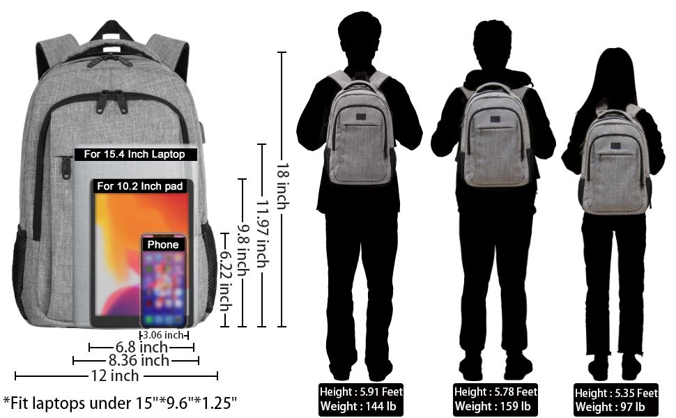 This travel backpack with USB charger is just what I've been looking ...