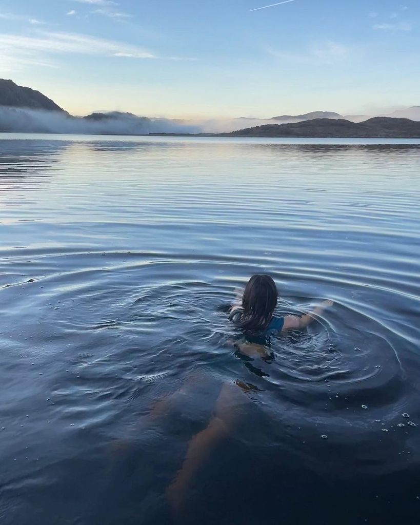 How tidal swimming helped me make sense of incomprehensible grief | HELLO!