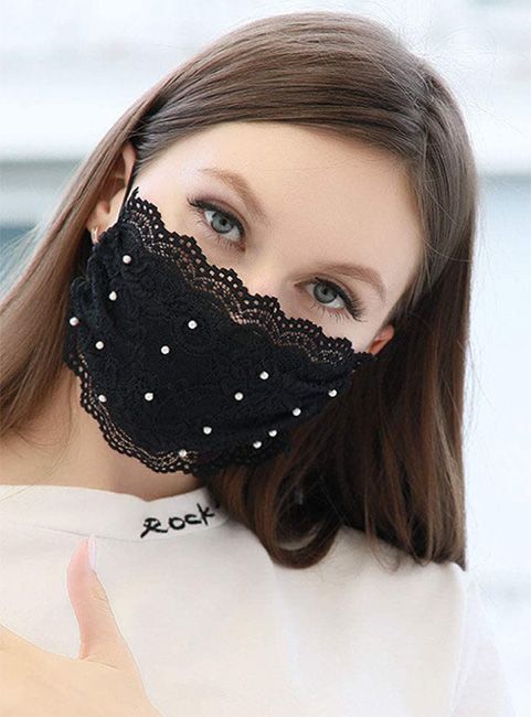 The best bejewelled face masks: Rhinestones, pearls & gems – oh my ...
