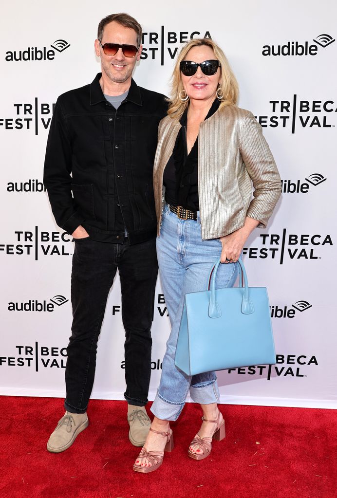 Kim Cattrall made a striking appearance in NYC, marking her first ...