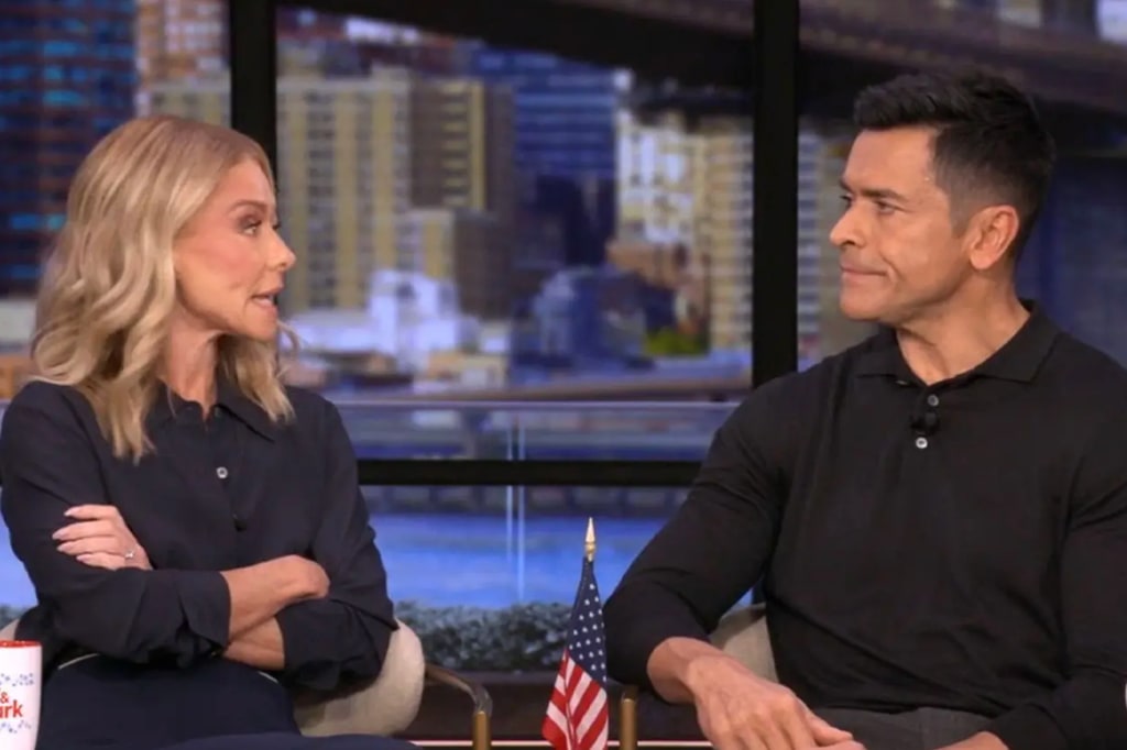 Kelly Ripa reveals new off-camera rule after suffering wardrobe mishap ...