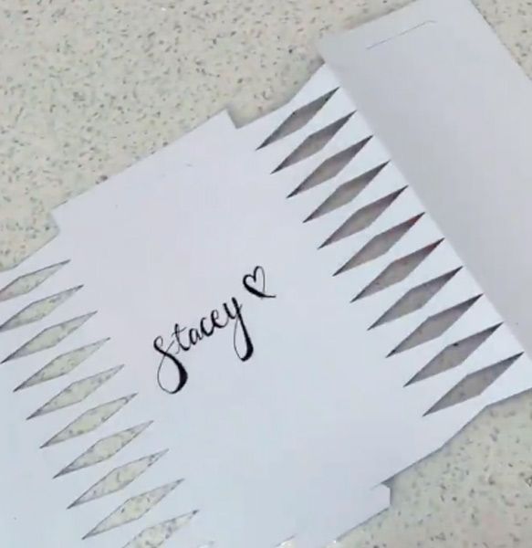 Stacey Solomon shows off her SPELLBINDING handwriting | HELLO!