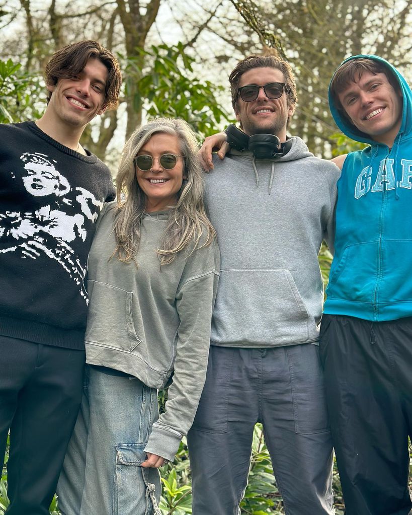 John Bishop shares rare photo with all 3 lookalike sons for special ...