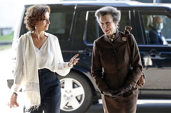 Princess Anne stuns in knee high boots with an extra special detail ...