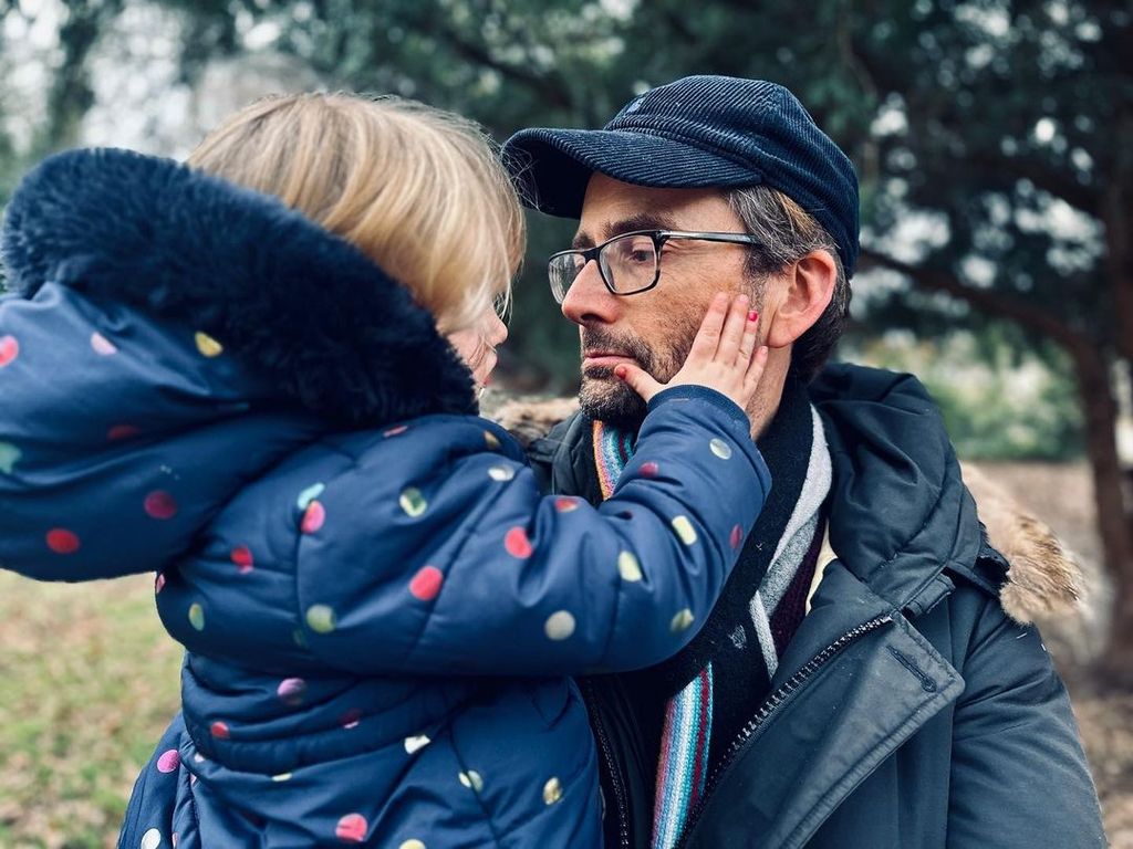 David Tennant's daughter is mum Georgia's double with golden blonde ...