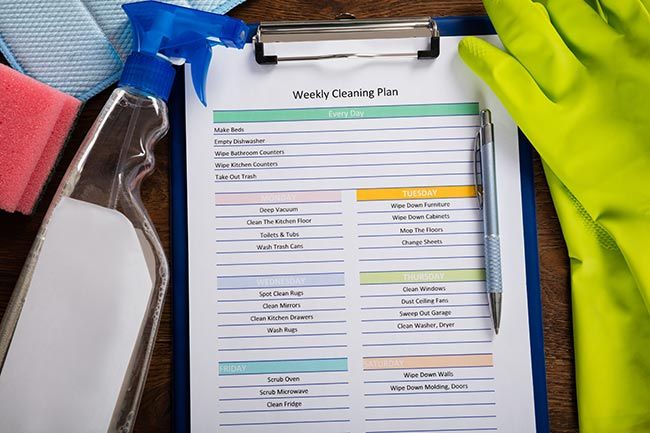 How often should you clean your house: a 12 month cleaning calendar ...