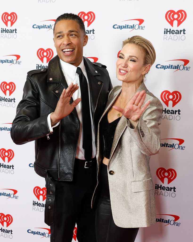 T.J. Holmes and Amy Robach are literally all over one another at the ...