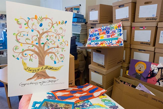 Kensington Palace shares photo of their post room after being inundated ...