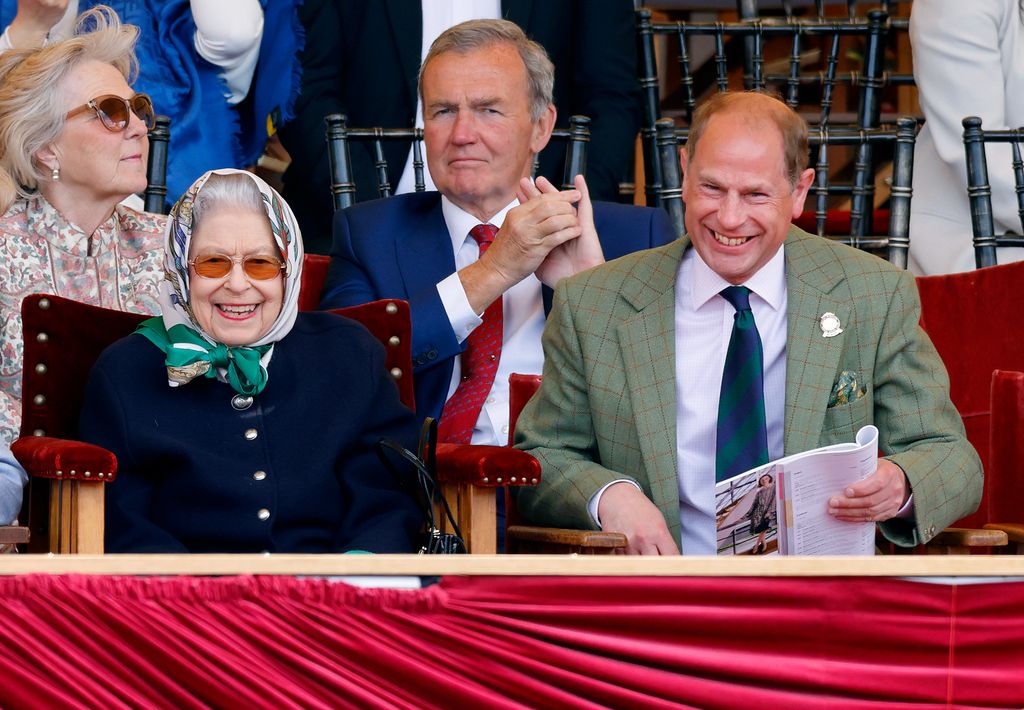 Prince Edward delights royal fans as he takes after late Queen during ...
