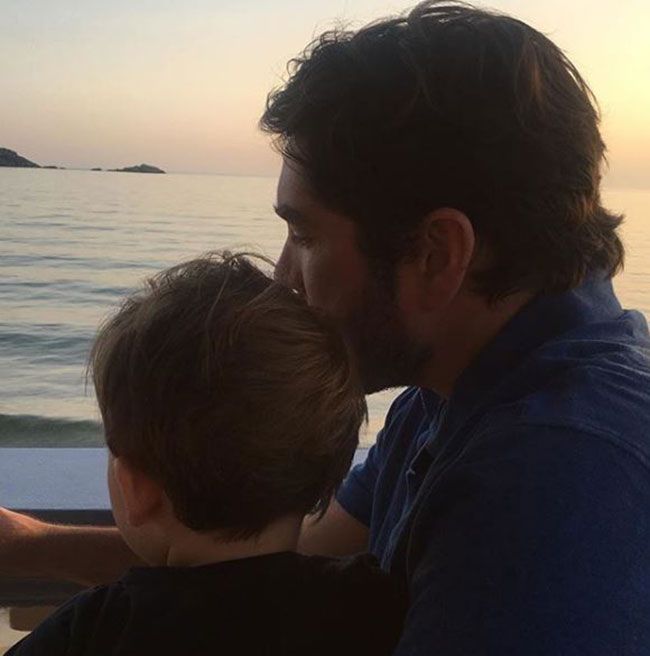 Alex Jones shares adorable picture of son and husband on holiday | HELLO!