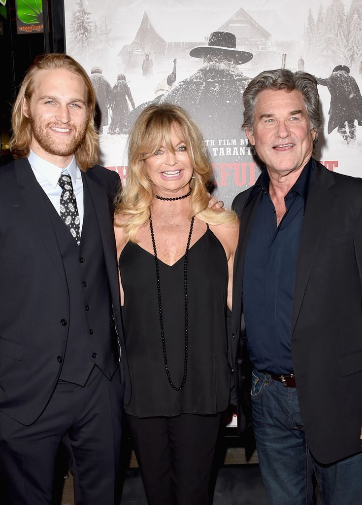 Goldie Hawn's son Wyatt and dad Kurt Russell come together in new ...