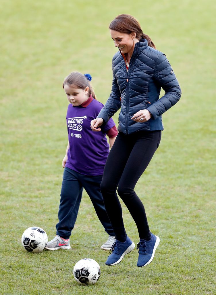 Princess Kate could have been a Lioness in football action shots | HELLO!