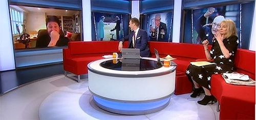 Louise Minchin breaks down in tears remembering Captain Sir Tom Moore ...