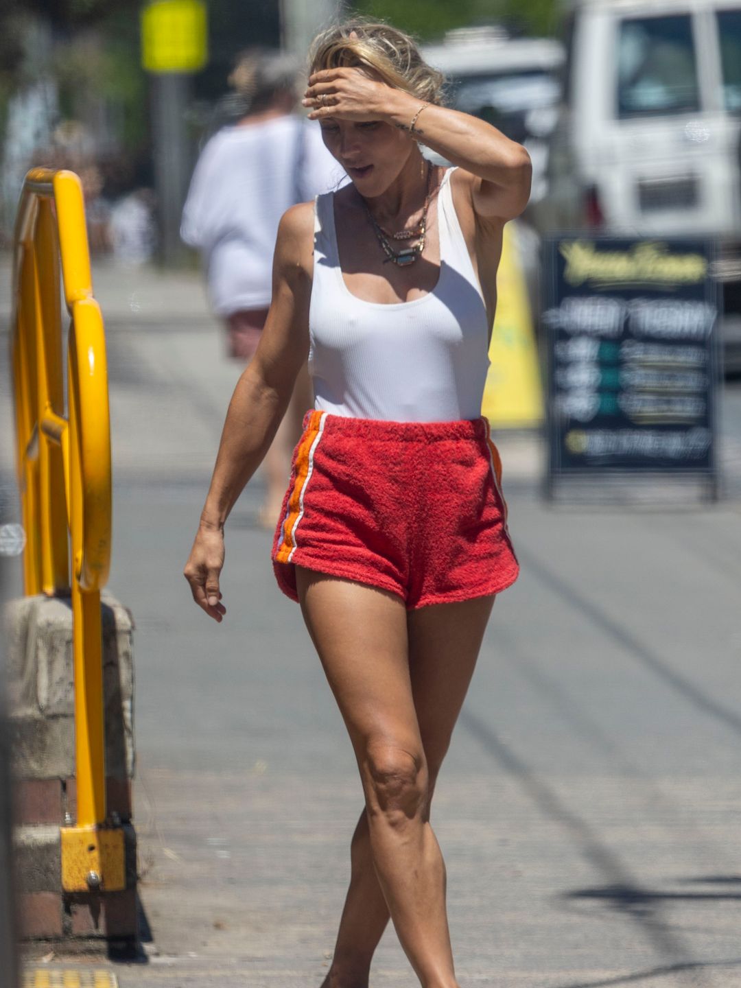 Elsa Pataky wows in skimpy drenched swimsuit alongside shirtless ...