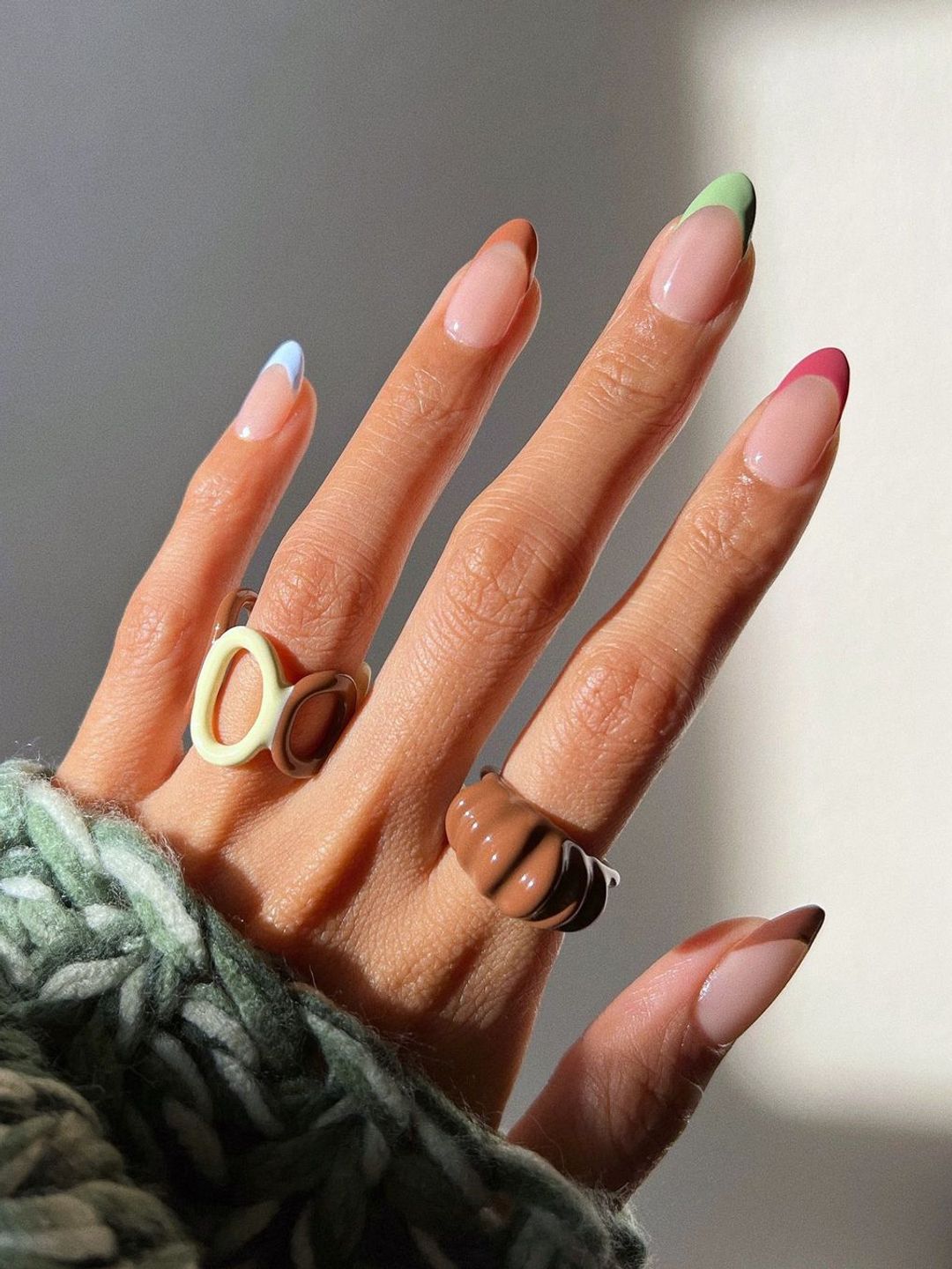 Pastel tip nails: 10 ideas to inspire you this spring | HELLO!
