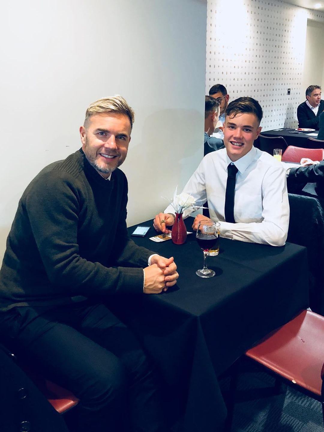 Gary Barlow's ultra-rare photos with 6ft 2 son Daniel | HELLO!