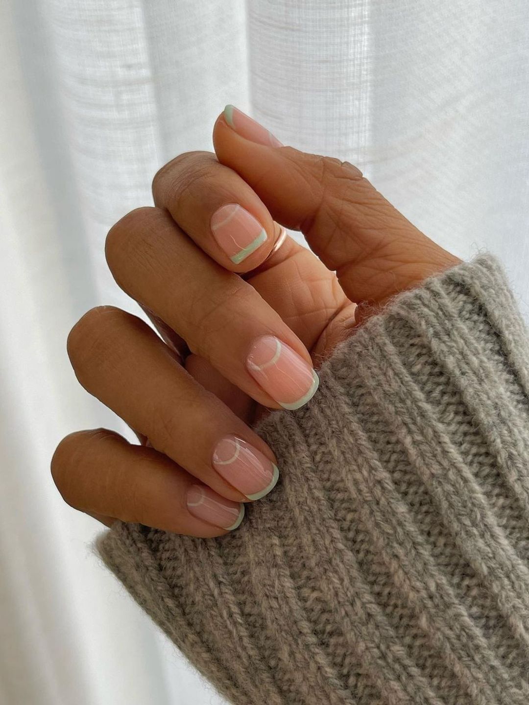 Matcha manicures are the next big nail trend | HELLO!