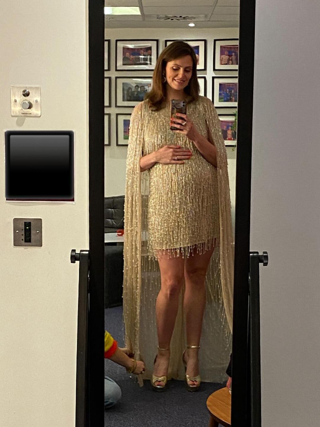 Ellie Taylor confirms early arrival of second child – see adorable ...