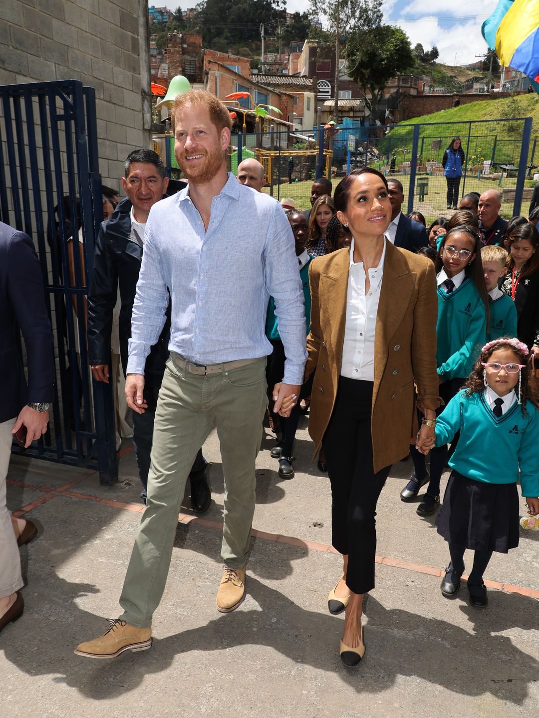 We over-analysed Meghan Markle's Colombia tour wardrobe | HELLO!