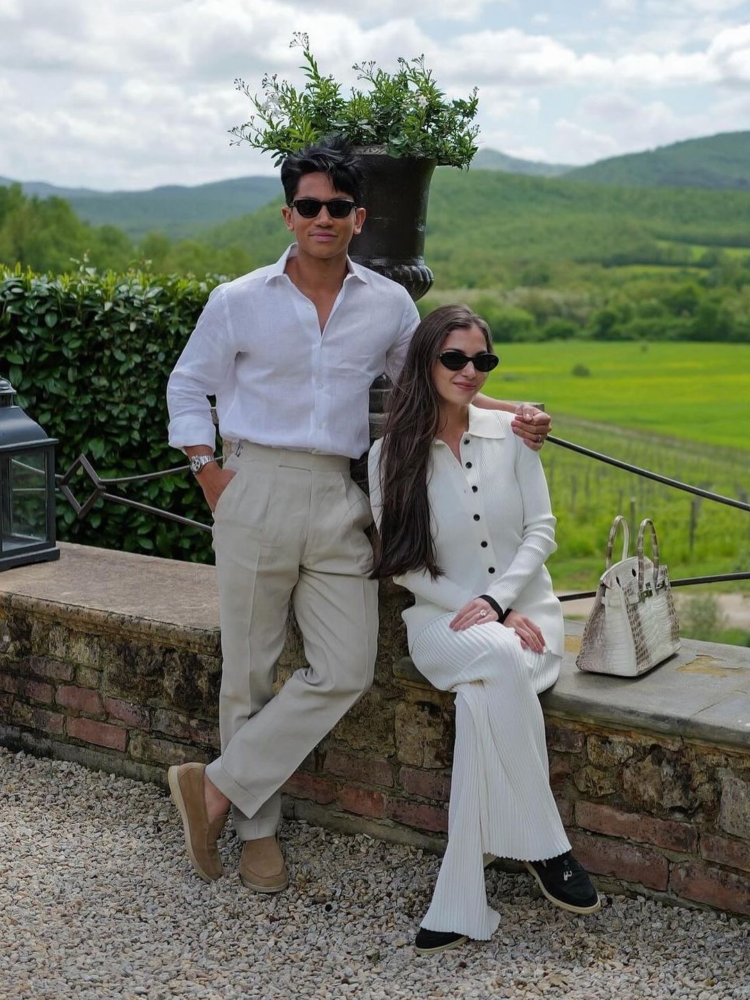 Princess Anisha Rosnah of Brunei just matched her Birkin to her preppy ...