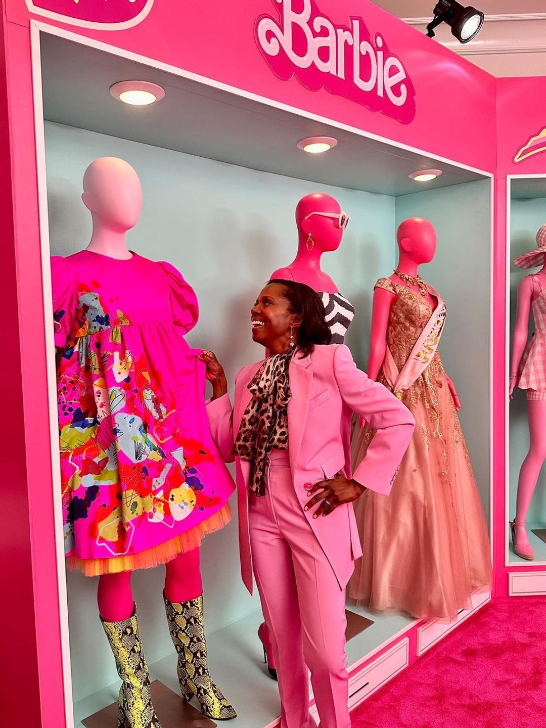 Deborah Roberts is a real-life Barbie doll in striking photos you need ...