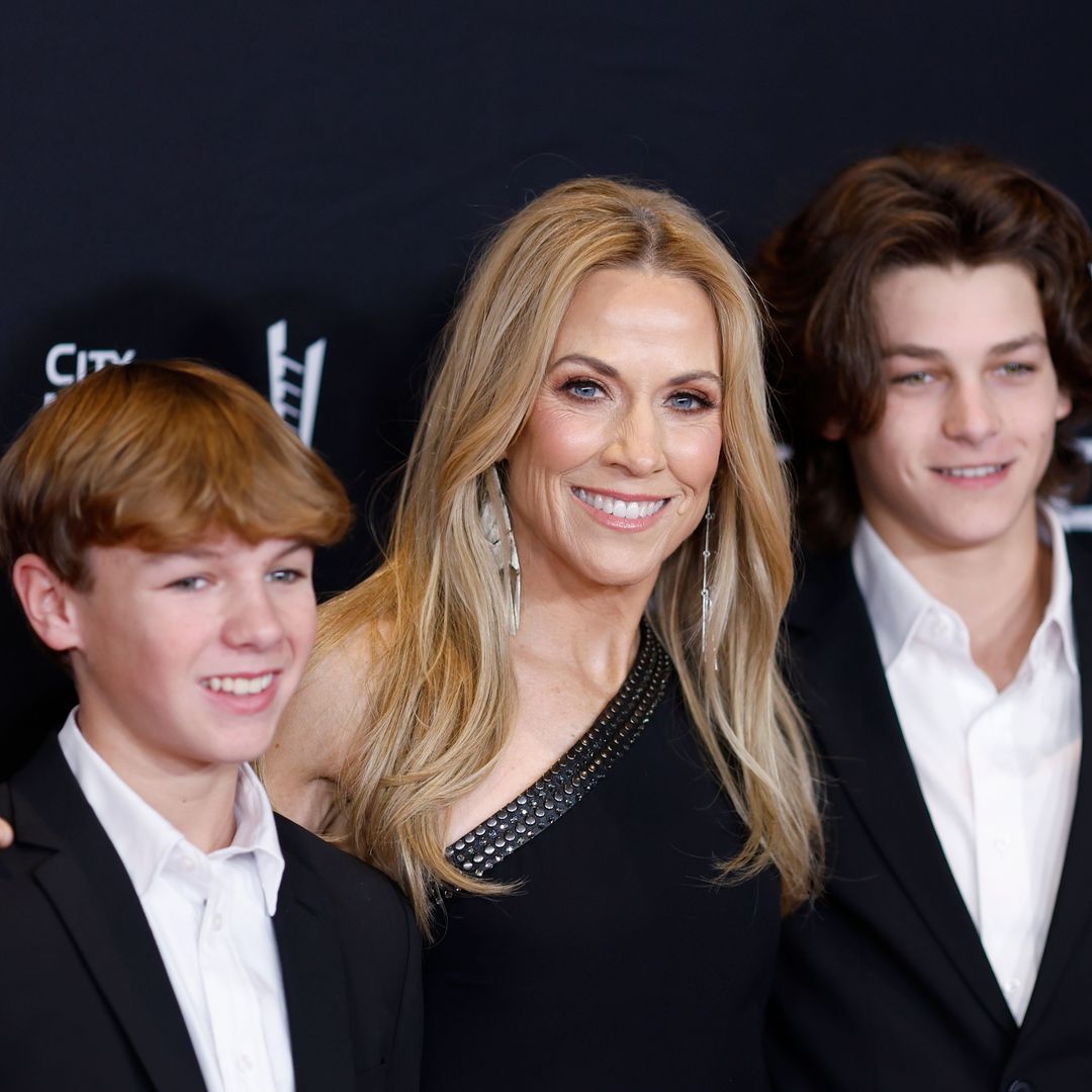 Sheryl Crow, 61, channels rock and roll in snakeskin look as she makes ...