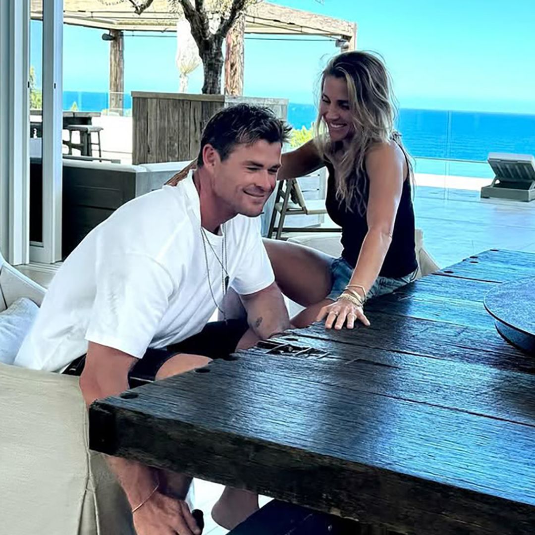 Chris Hemsworth and Elsa Pataky's pristine kitchen at $20m mega-mansion with three kids | HELLO!