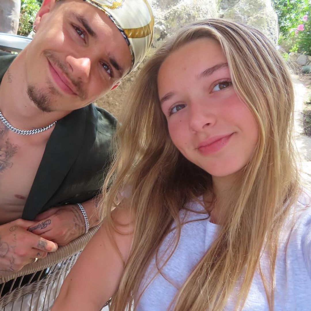 Romeo Beckham reveals ultra-romantic tribute to new girlfriend Kim ...