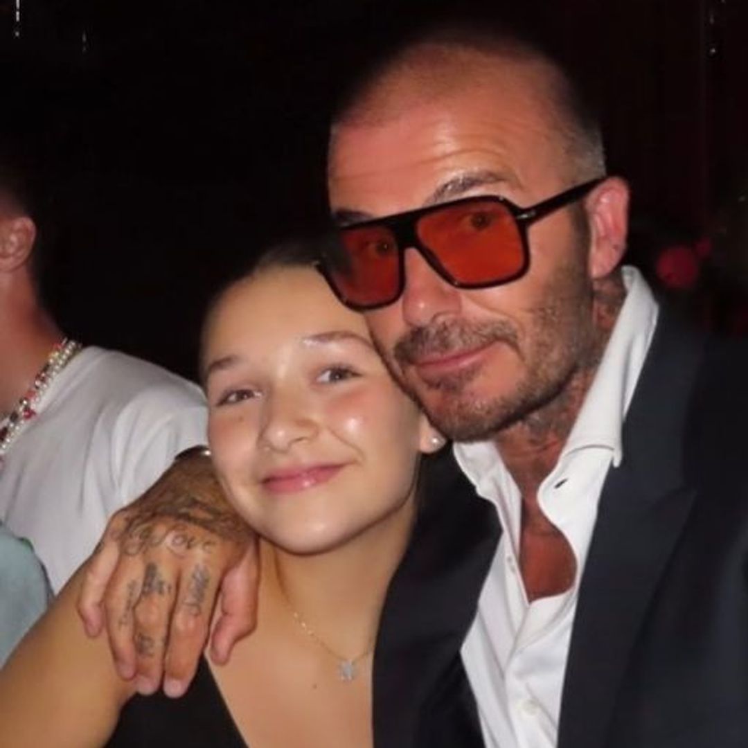 Harper Beckham steals the show as Victoria Beckham debuts her Spring ...