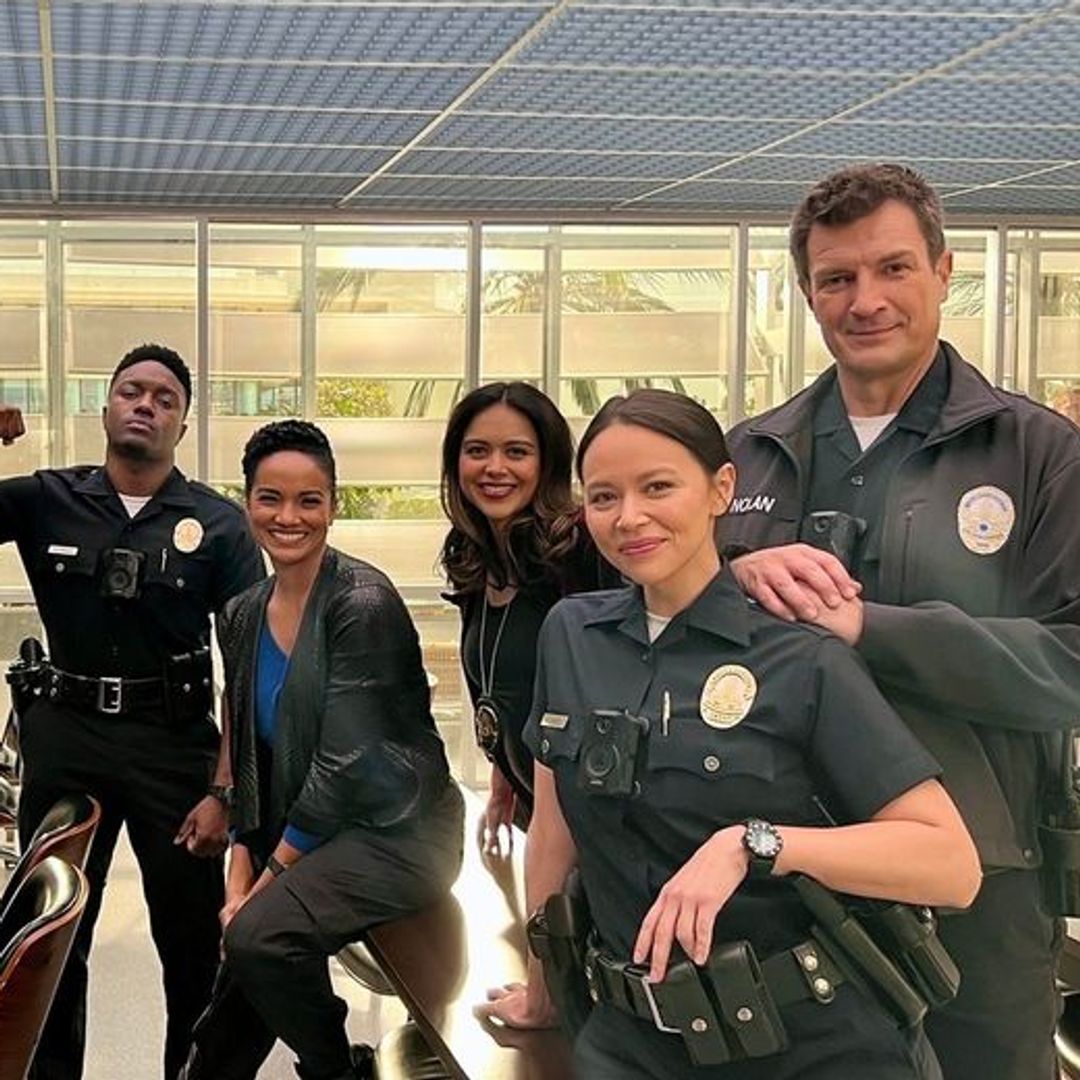 Nathan Fillion reunites with Castle co-star on set of The Rookie - fans ...
