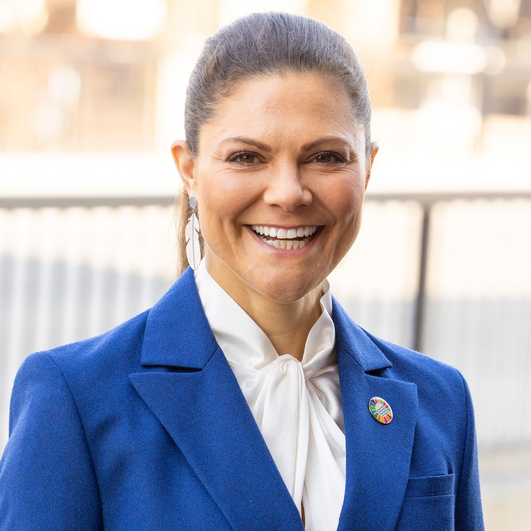 Crown Princess Victoria wows in backless sequin dress – and it's her ...