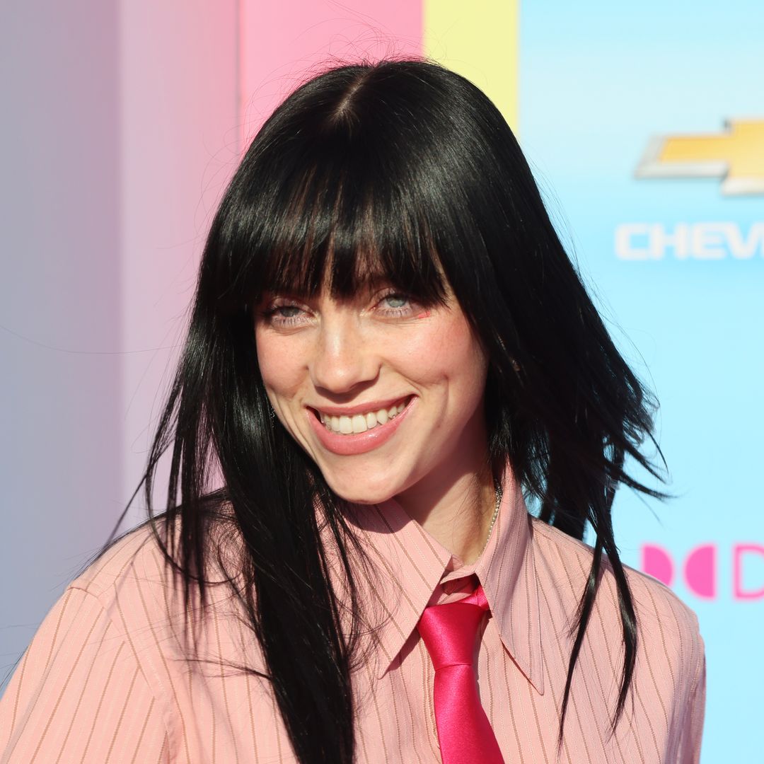 Billie Eilish soaks up the sun in a patterned string bikini | HELLO!