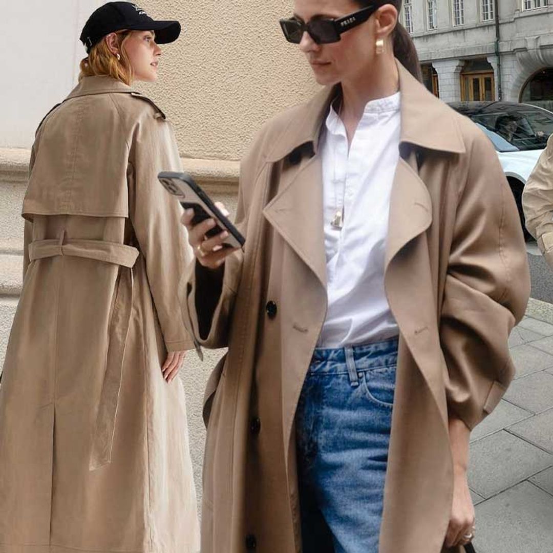 H&M has the most impeccable lookalike of Meghan's cream trench coat ...