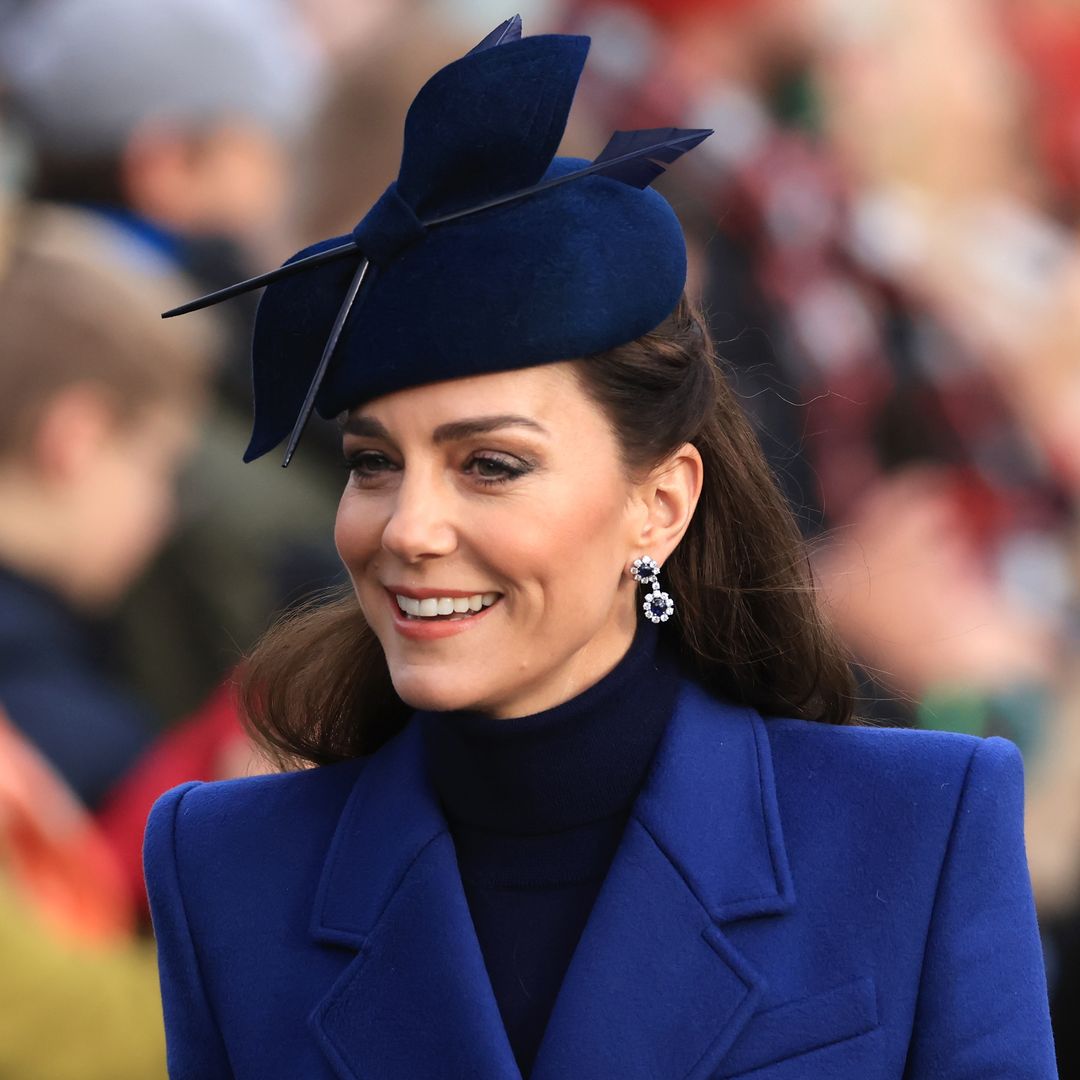 Kate Middleton stuns in the most luxurious dress and heels | HELLO!