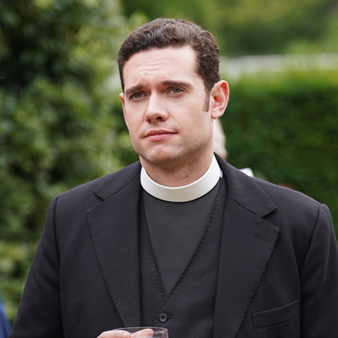 Grantchester's Tom Brittney reveals surprise engagement to girlfriend ...