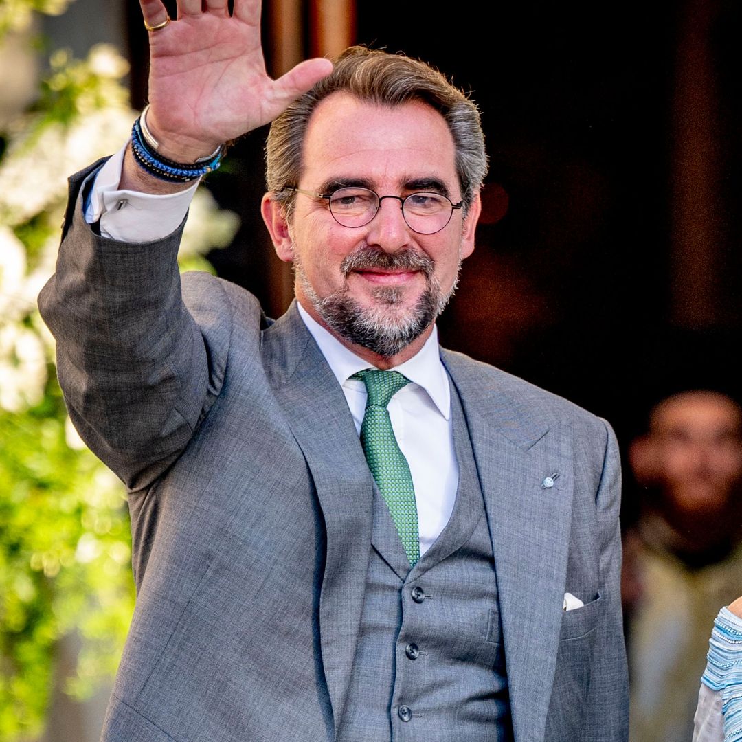 Prince Nikolaos of Greece and Chrysí Vardinogiánni look the picture of ...