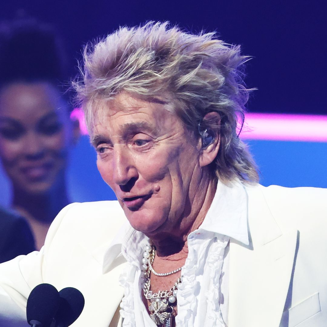 Rod Stewart, 80, issues Glastonbury update after facing series of setbacks | HELLO!