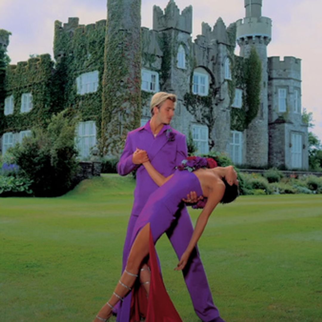 Victoria Beckham's thigh-high leg-lengthening wedding heels revealed in ...