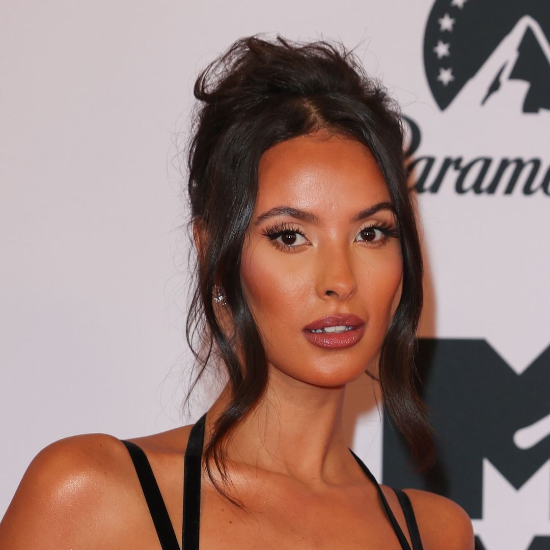Maya Jama Is A Goddess In Backless Crochet Gown With Bold Cut Outs Hello