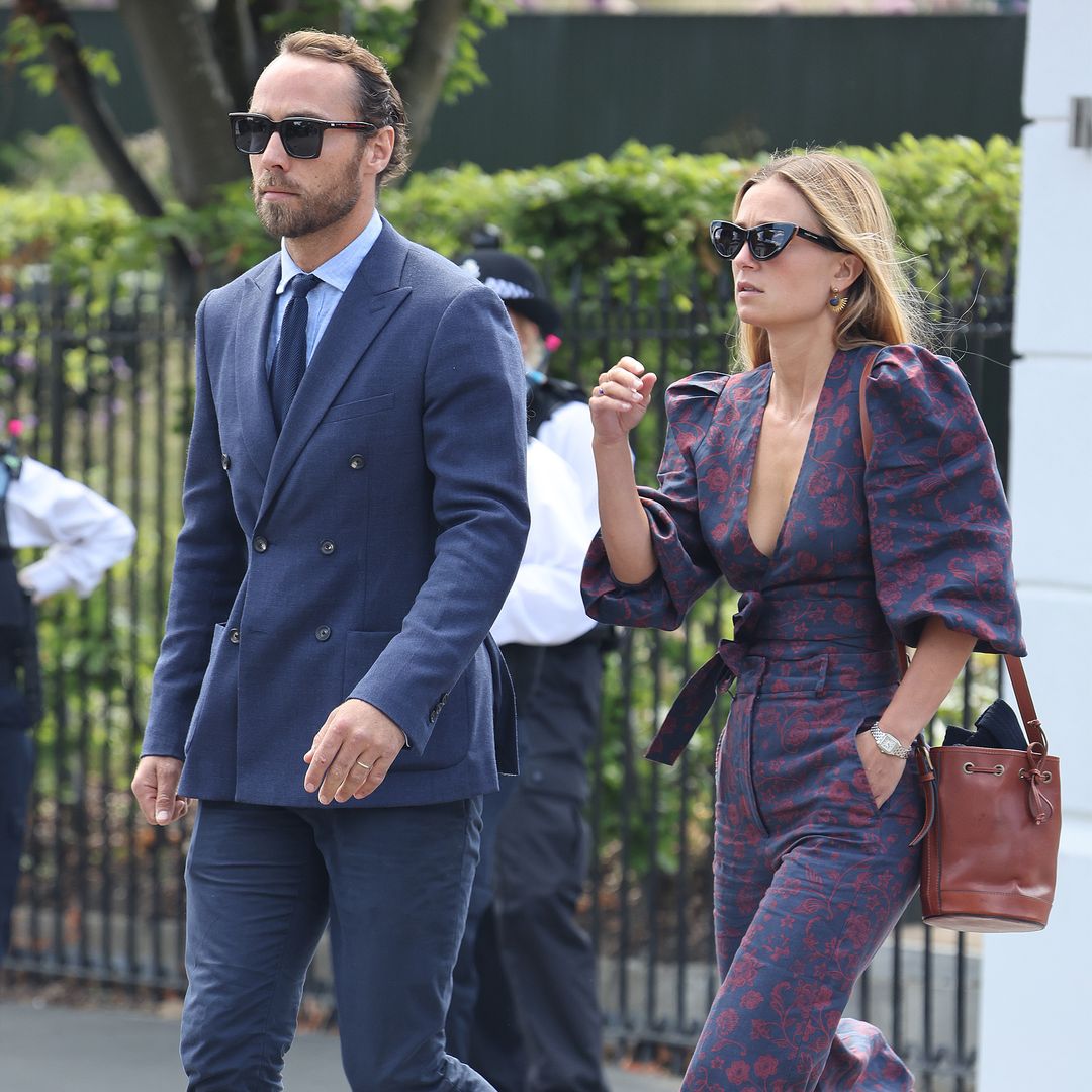 James Middleton and wife joined by very surprising guest on skiing ...