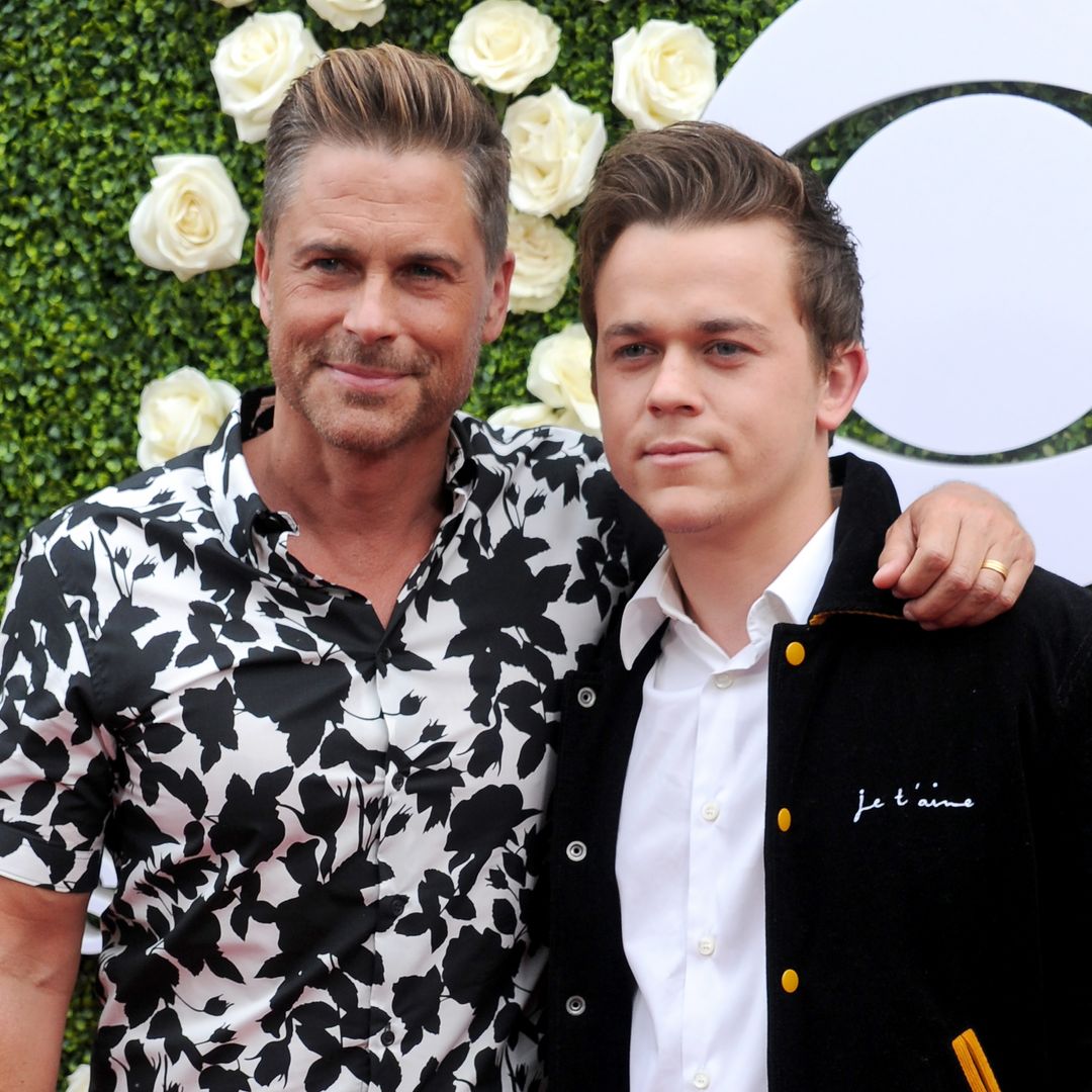 Rob Lowe's two lookalike sons John Owen and Matthew — the striking ...