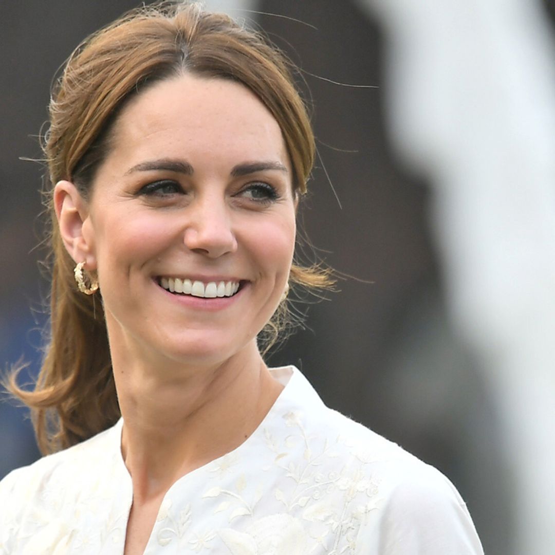 Kate Middleton at Queen's garden party | HELLO!