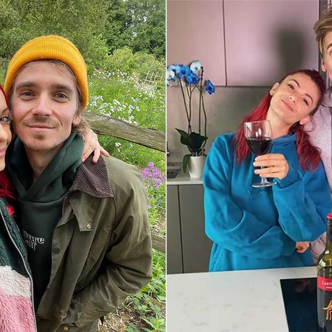 Dianne Buswell debuts gorgeous blue kitchen at new home with Joe Sugg ...