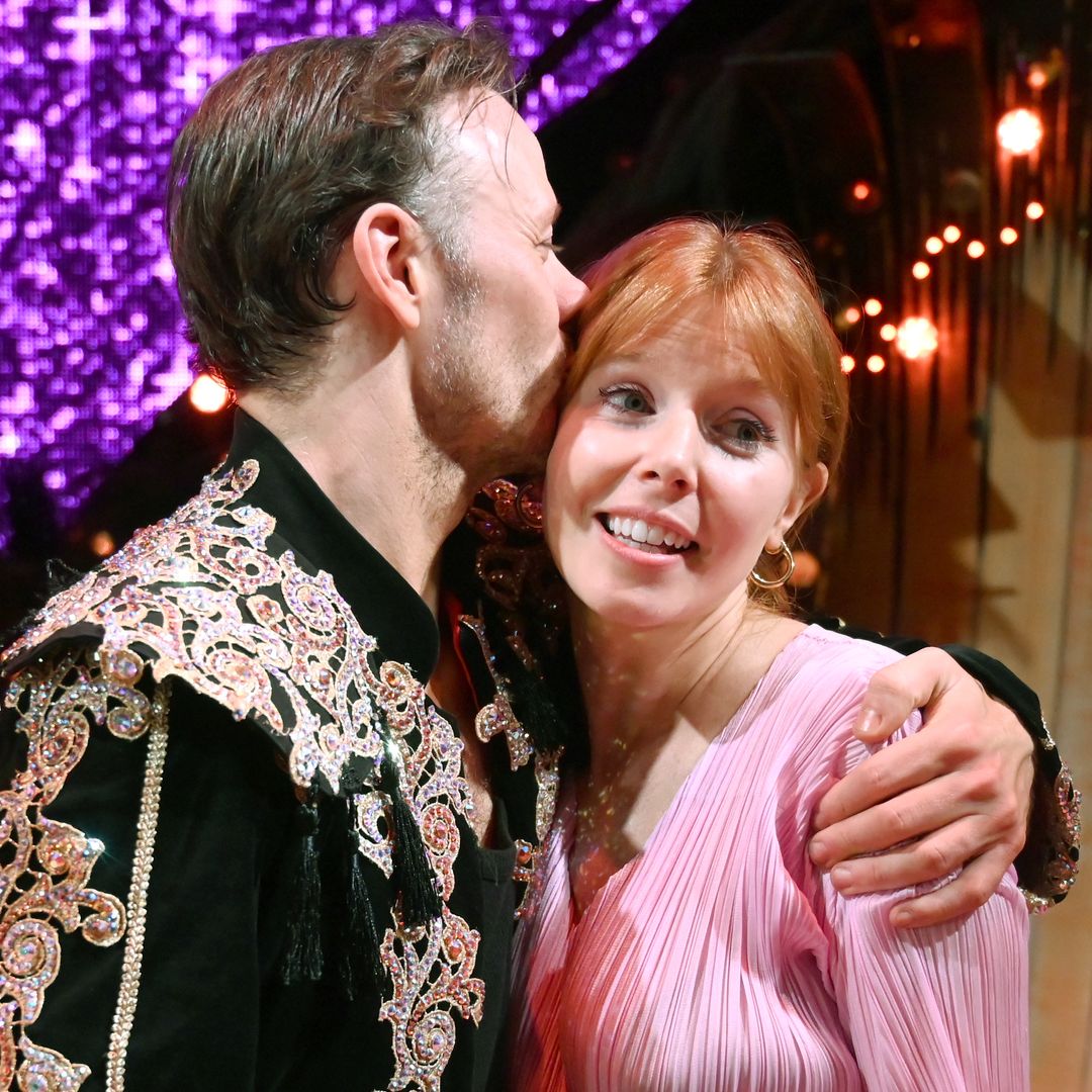 Stacey Dooley's daughter Minnie's fiery red hair steals the show in ...