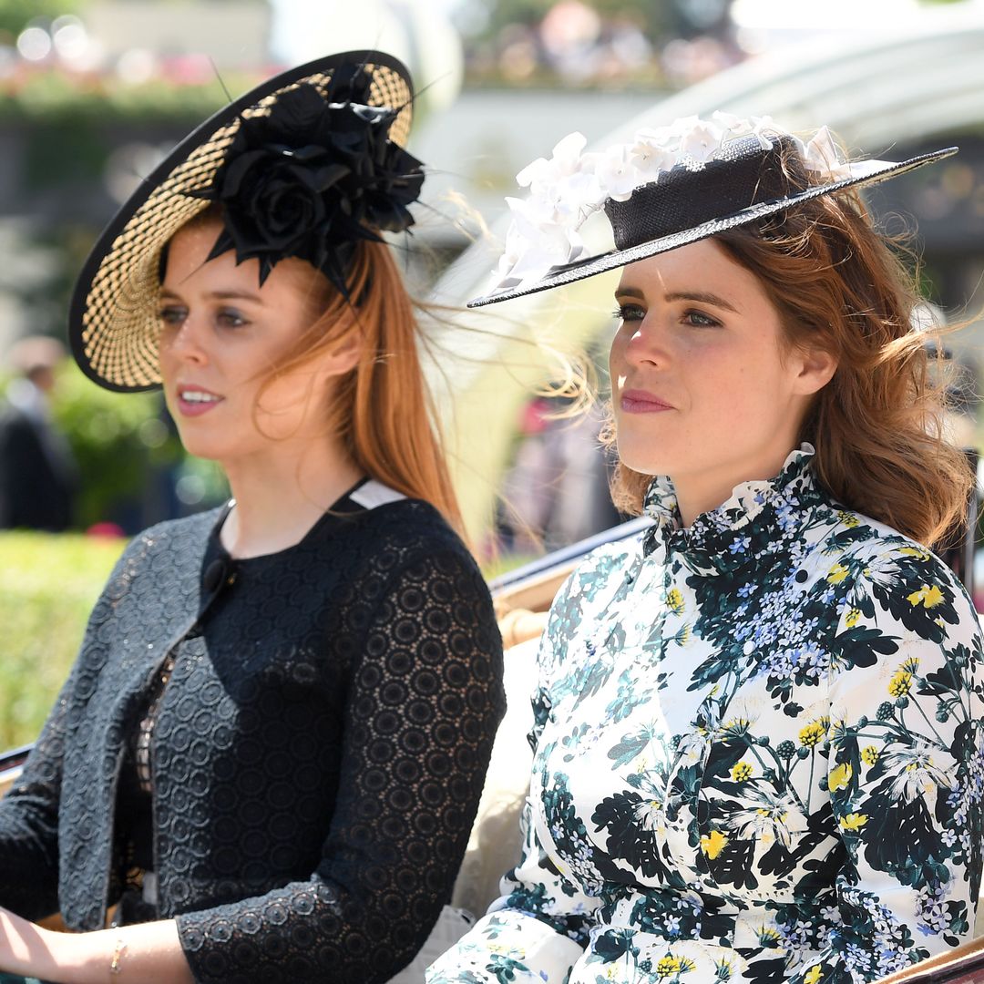 Princesses Beatrice and Eugenie pictured after pulling out of family ...