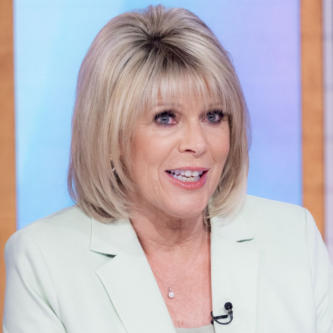 Ruth Langsford is pretty in Barbie pink as she declares it gin o'clock ...