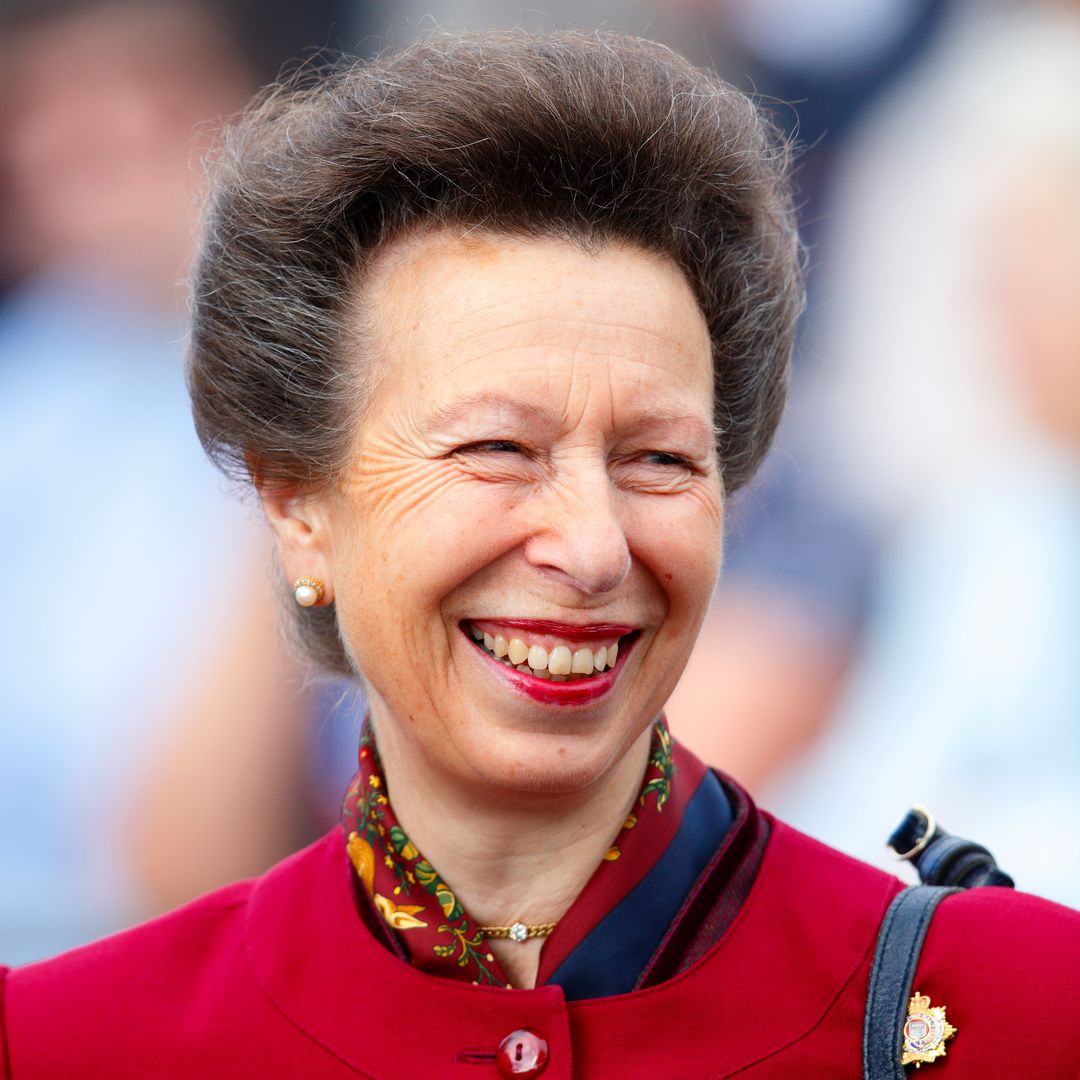 Princess Anne looks so chic in the brightest look for special ...